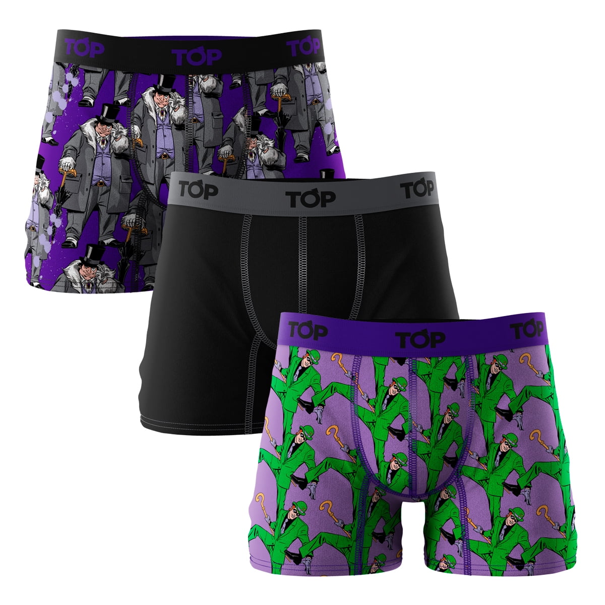 Bóxer Medio Algodón Dc Pack 3 C3 Talla M | Lider