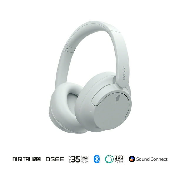 Audifonos Sony WH-CH720N/W Blanco Noise Cancelling | Lider