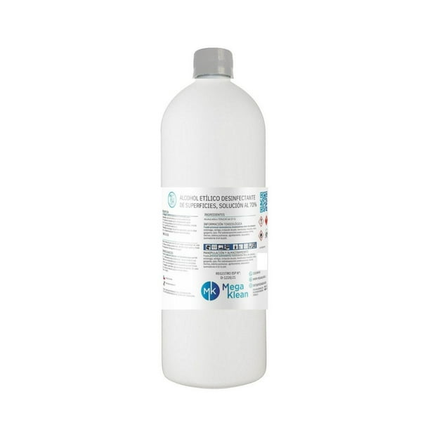 Alcohol Etilico Desnaturalizado 70% 1 Litro | Lider