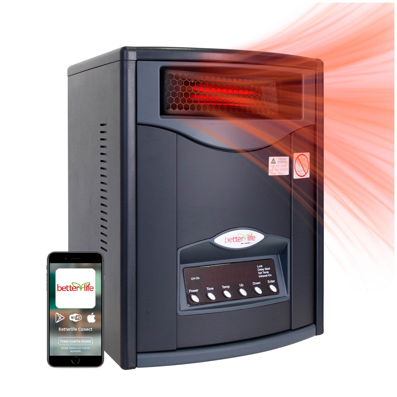 Estufa Infrarroja UV 70 M² | Lider