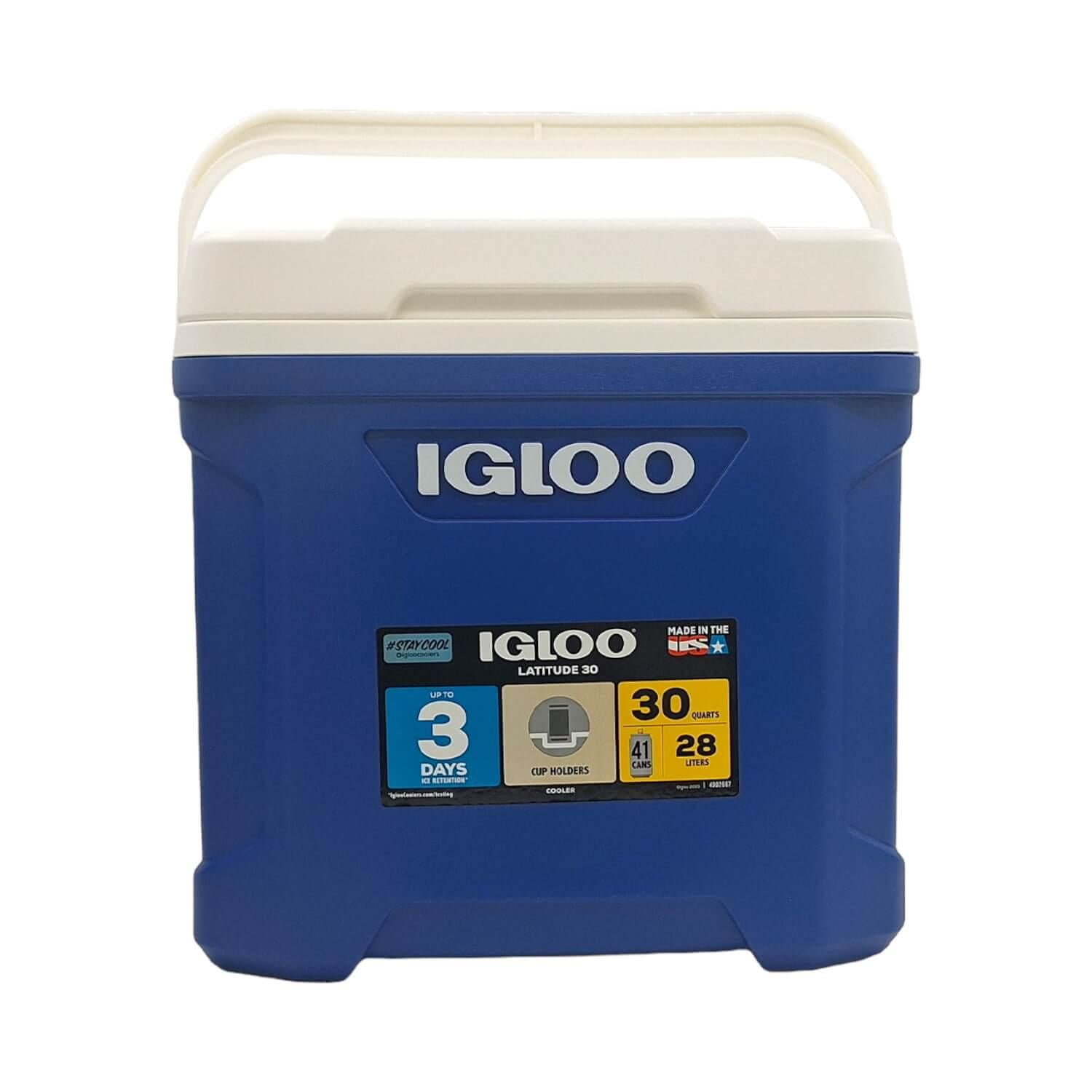 Cooler Nevera Hielera Latitude Azul 28 Litros Igloo azul Tamano Unico | Lider