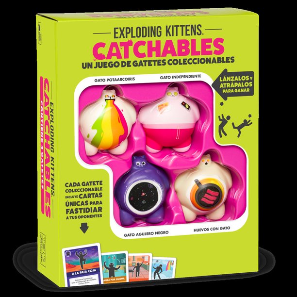 Juego de Mesa Exploding Kittens Catchables Core Pack | Lider