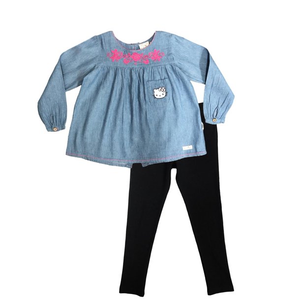 Conjunto Niña Hello Kitty azul 8 | Lider