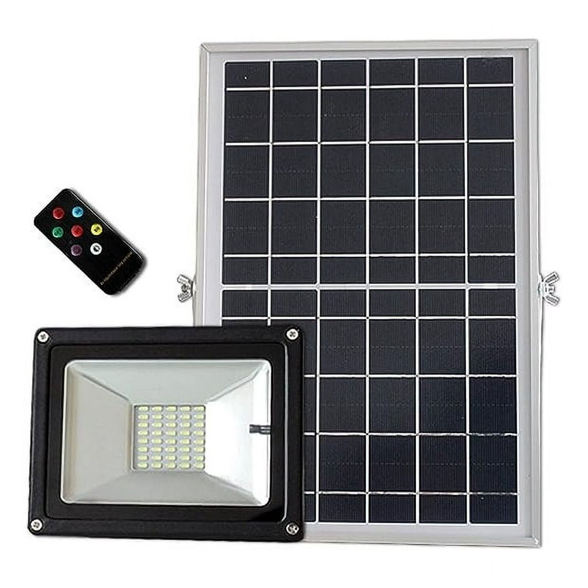 Foco Solar 30w + Panel Solar Y Control Remoto | Lider
