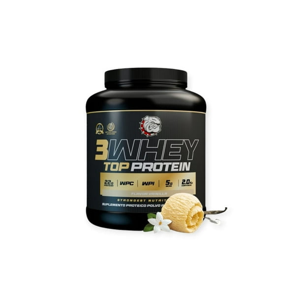 Proteina 3 Whey Top Protein 2kg Vainilla - | Lider