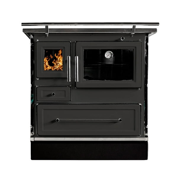 Cocina a Leña Calbuco MZ 90 Negra | Lider