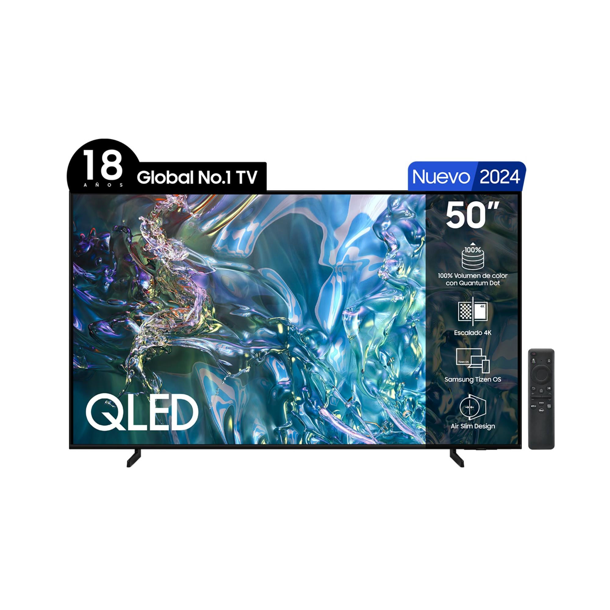 Televisor 50" QLED 4K UHD QN50Q60D 2024 Smart TV Samsung | Lider