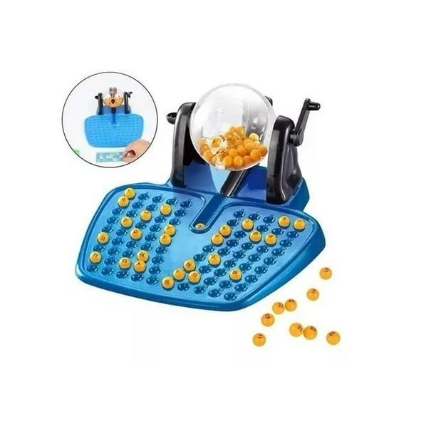 Bingo Tómbola Tablero 90 Numeros Juego Mesa | Lider