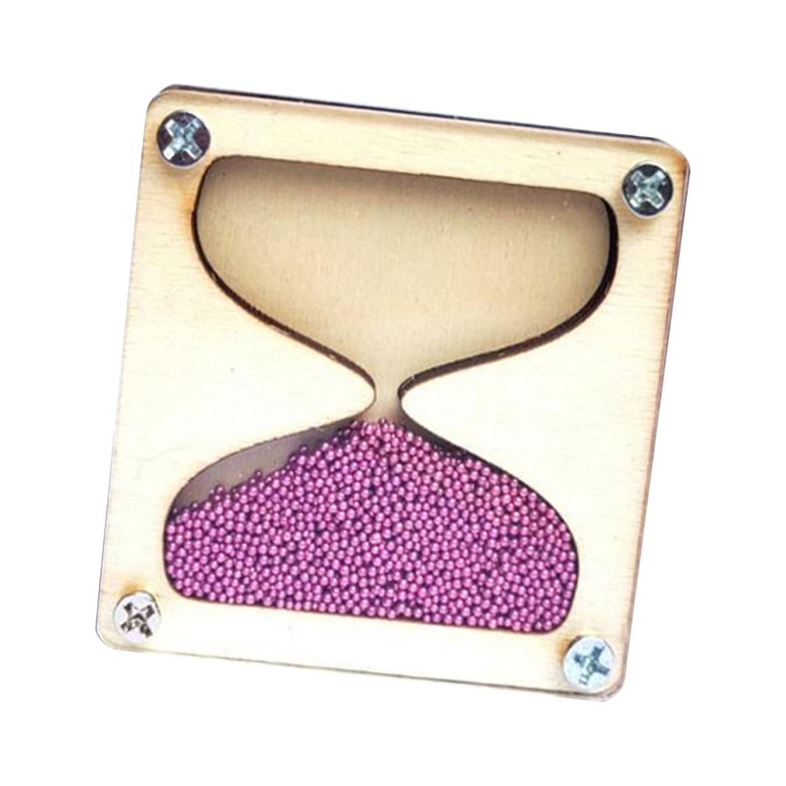 Kit De Tablero Ocupado De Reloj De Arena De Madera Habilidad Motora ...