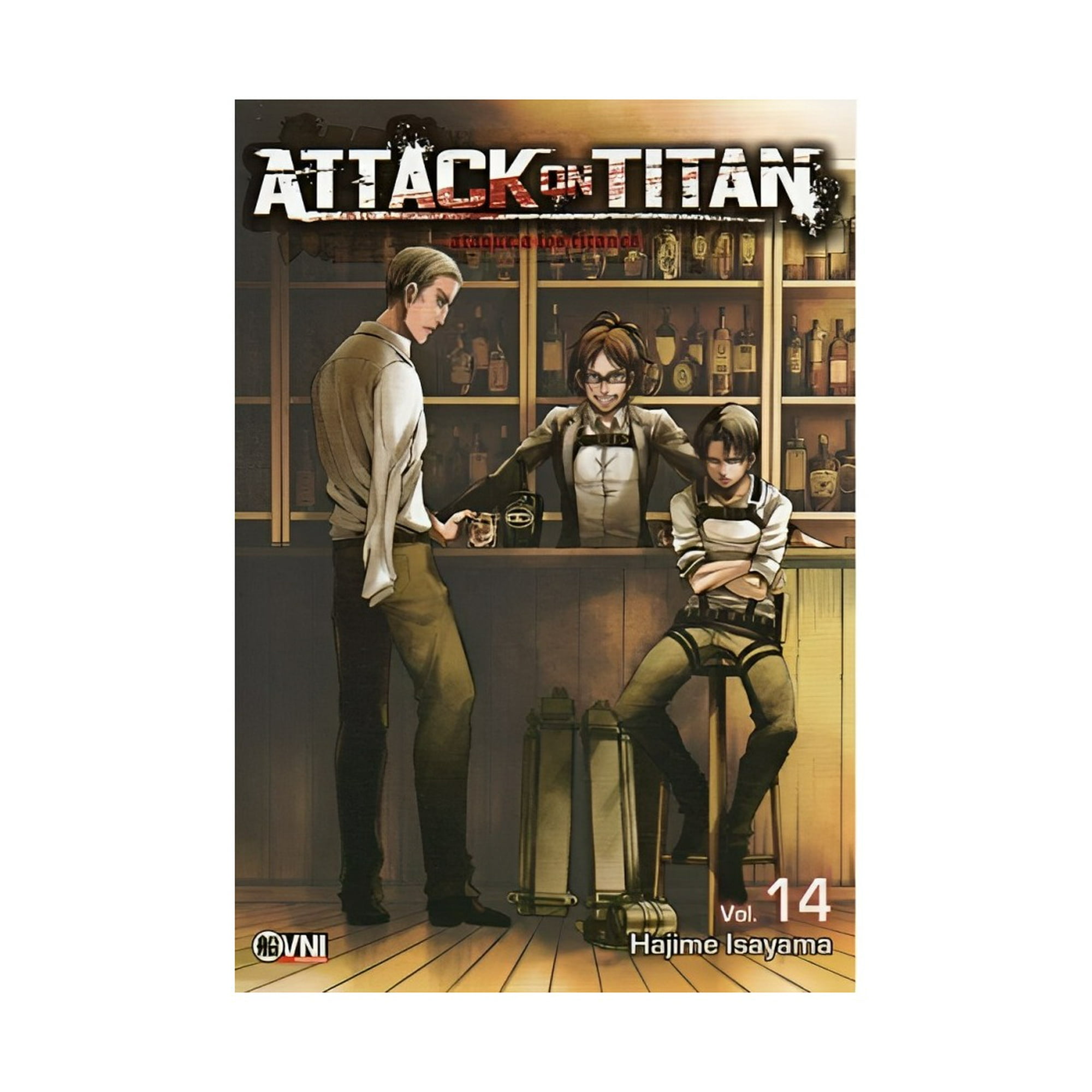 Libro Attack On Titan - Volumen 14 /378 | Lider