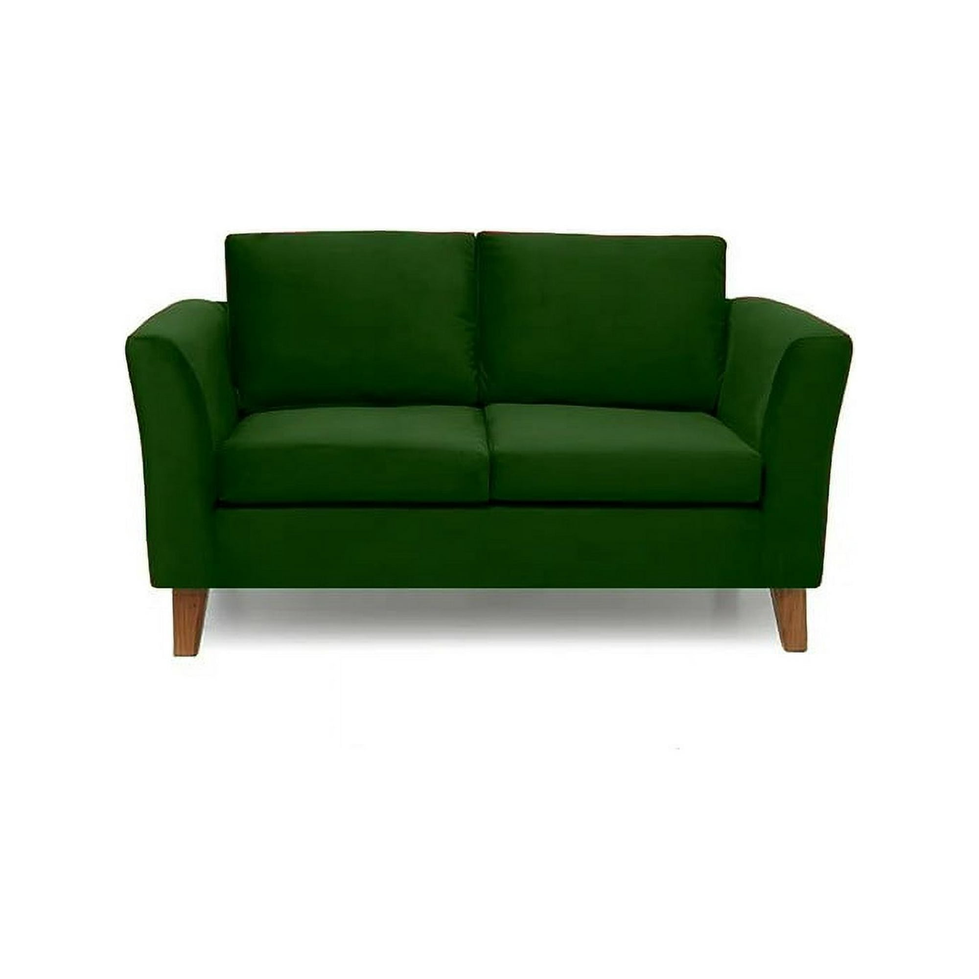 Sofá Ema 2C Felpa Verde | Lider