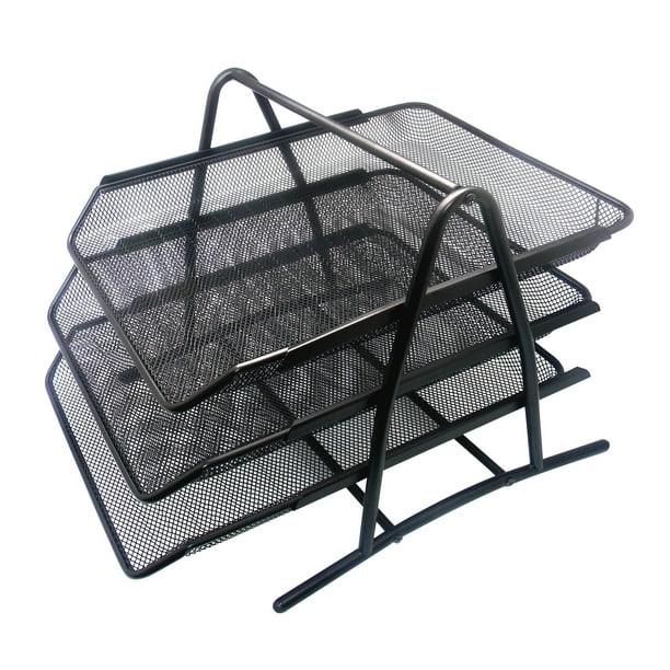 Bandeja Porta Documentos Triple Malla Metal Lavoro | Lider