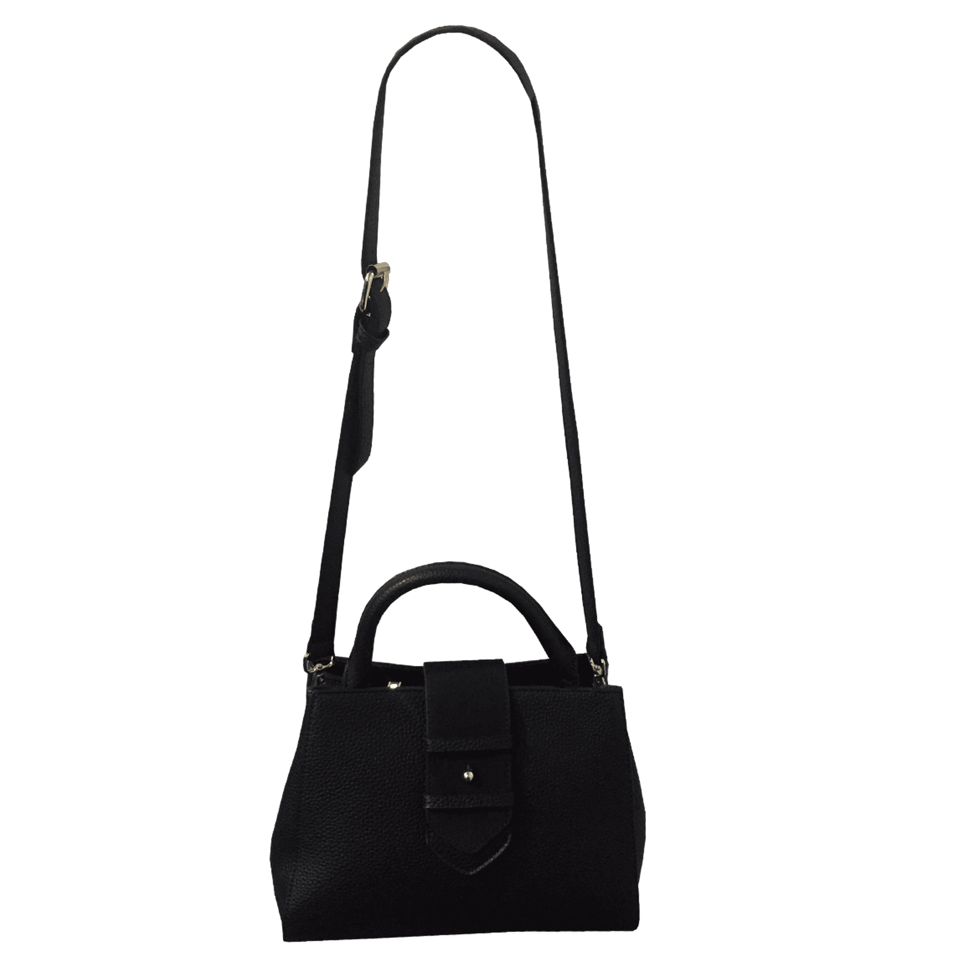 Cartera Cuero Ecológico CRO63 Negro | Lider