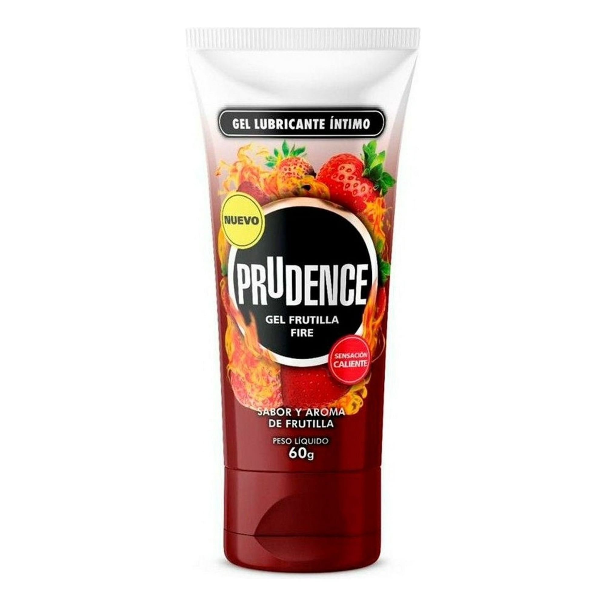 Lubricante Prudence Gel Frutilla Fire | Lider