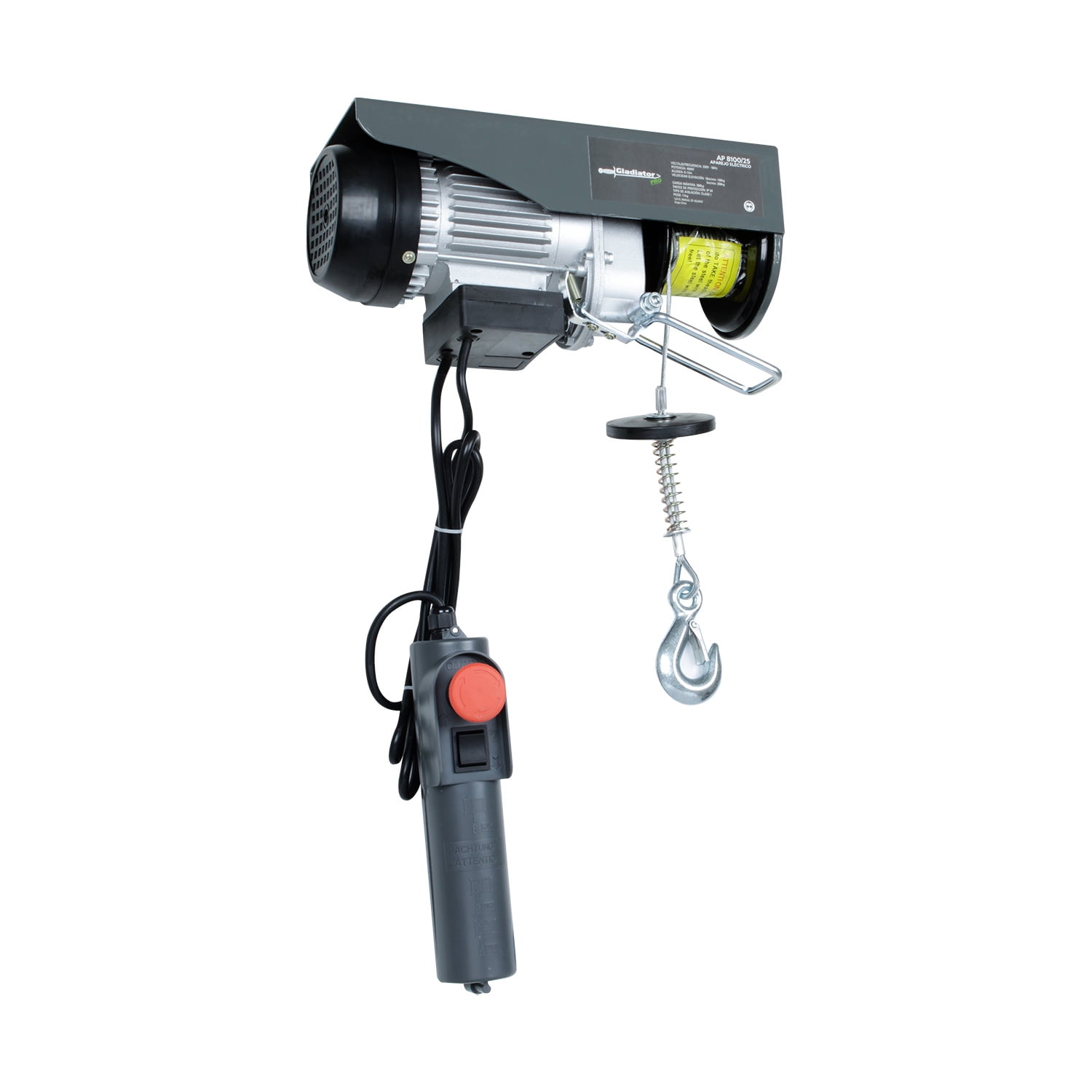TECLE ELECTRICO 200kg 450w Alzada 6-12mts AP8100/2 | Lider