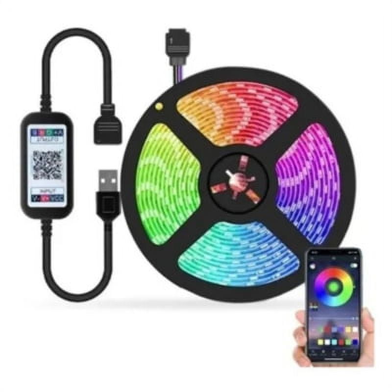 Cintas Led Colores Control Rgb 5 Mtrs Versión 5050 Adhesiva | Lider