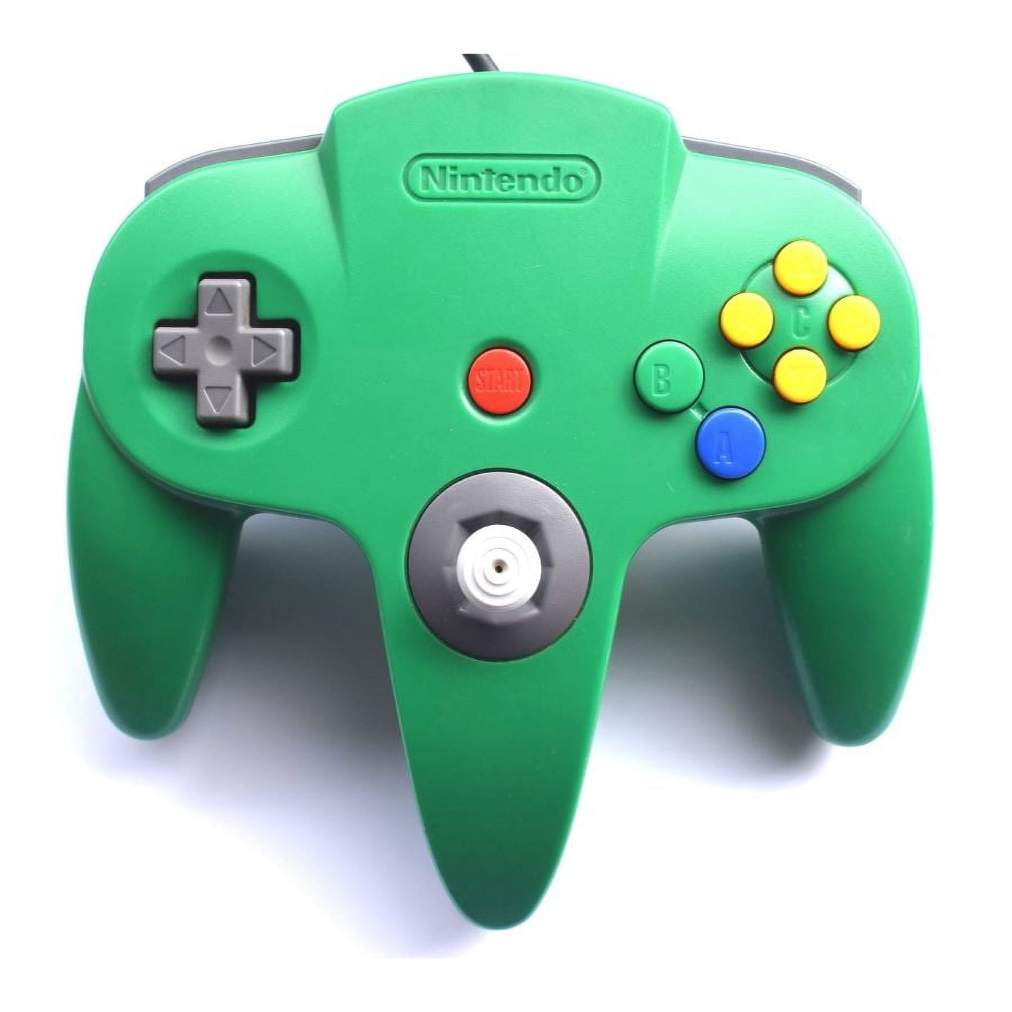 Mando Oficial Auténtico de Nintendo N64, Color Verde, 100 % OEM | Lider