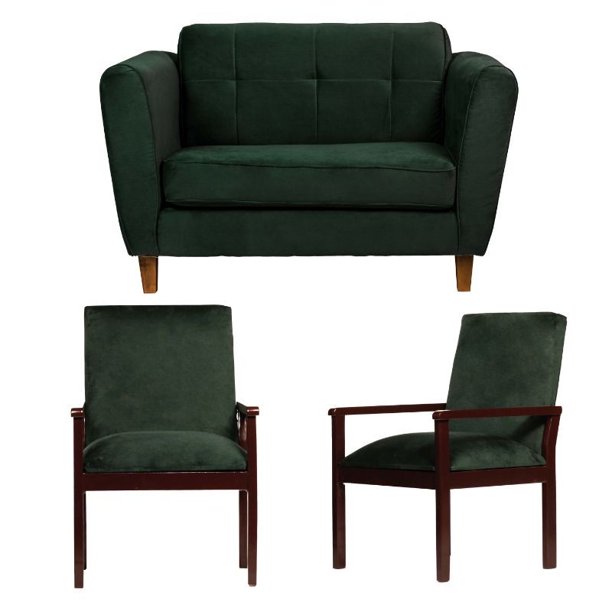 Living Rodas 2C + 2 Sit Verde | Lider