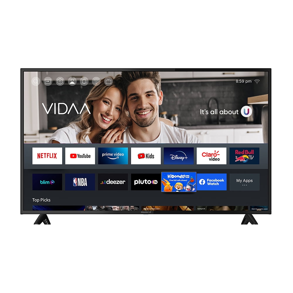 Smart TV Led 55" 4K Bluetooth MGV55 Master G | Lider