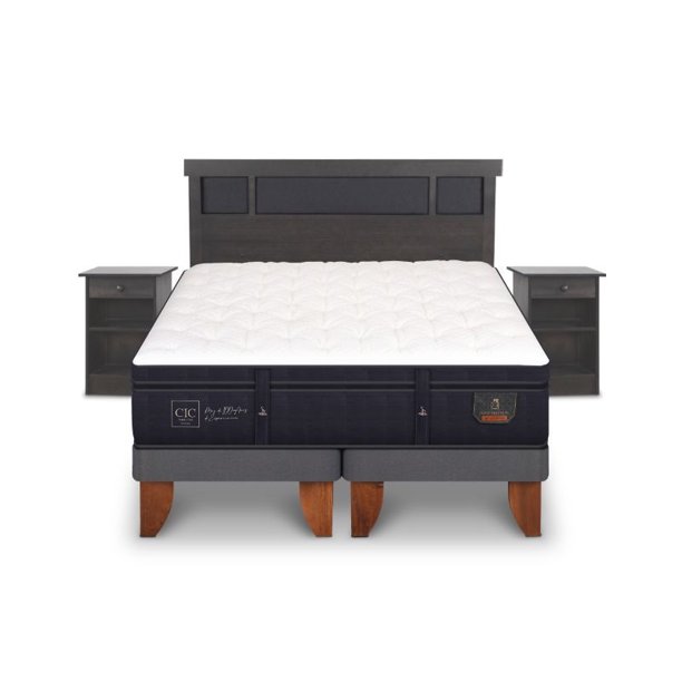 Cama Europea Super Premium King Base Dividida | Lider