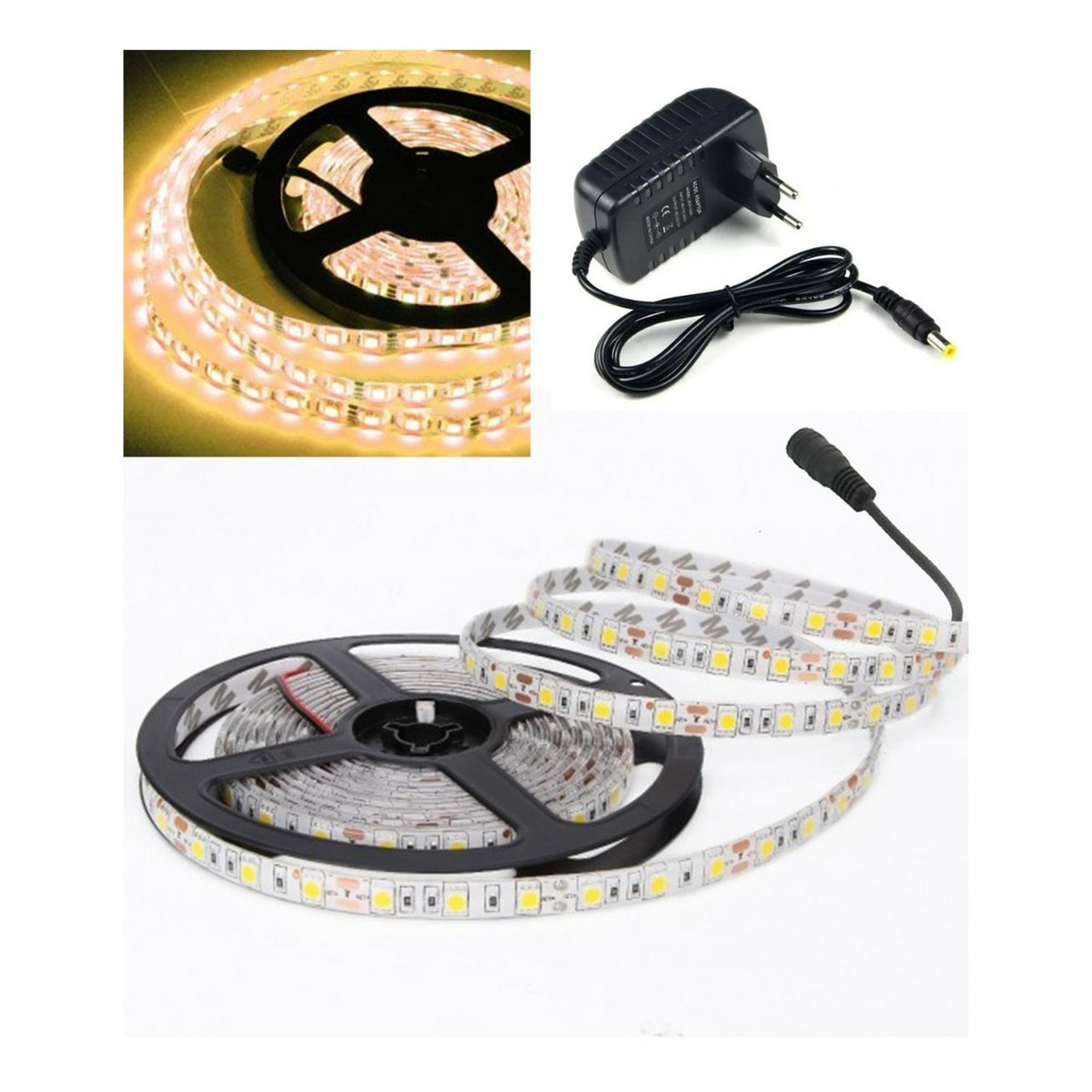 Tira Led 12v 2835 5 Metros 300 Led + Transformador 12v | Lider