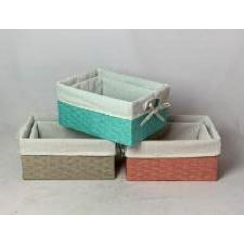 Canasto Colores Rectangular 15X22 Cm | Lider