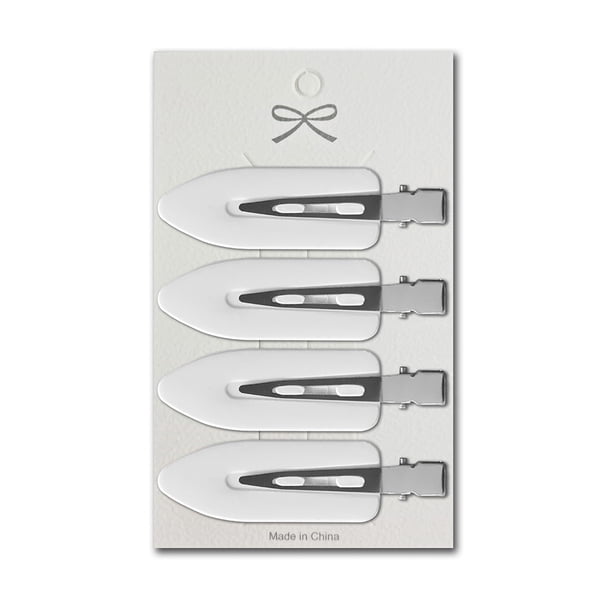 Clips Skincare Para Cabello Flequillo Color Blanco 4 Ud | Lider