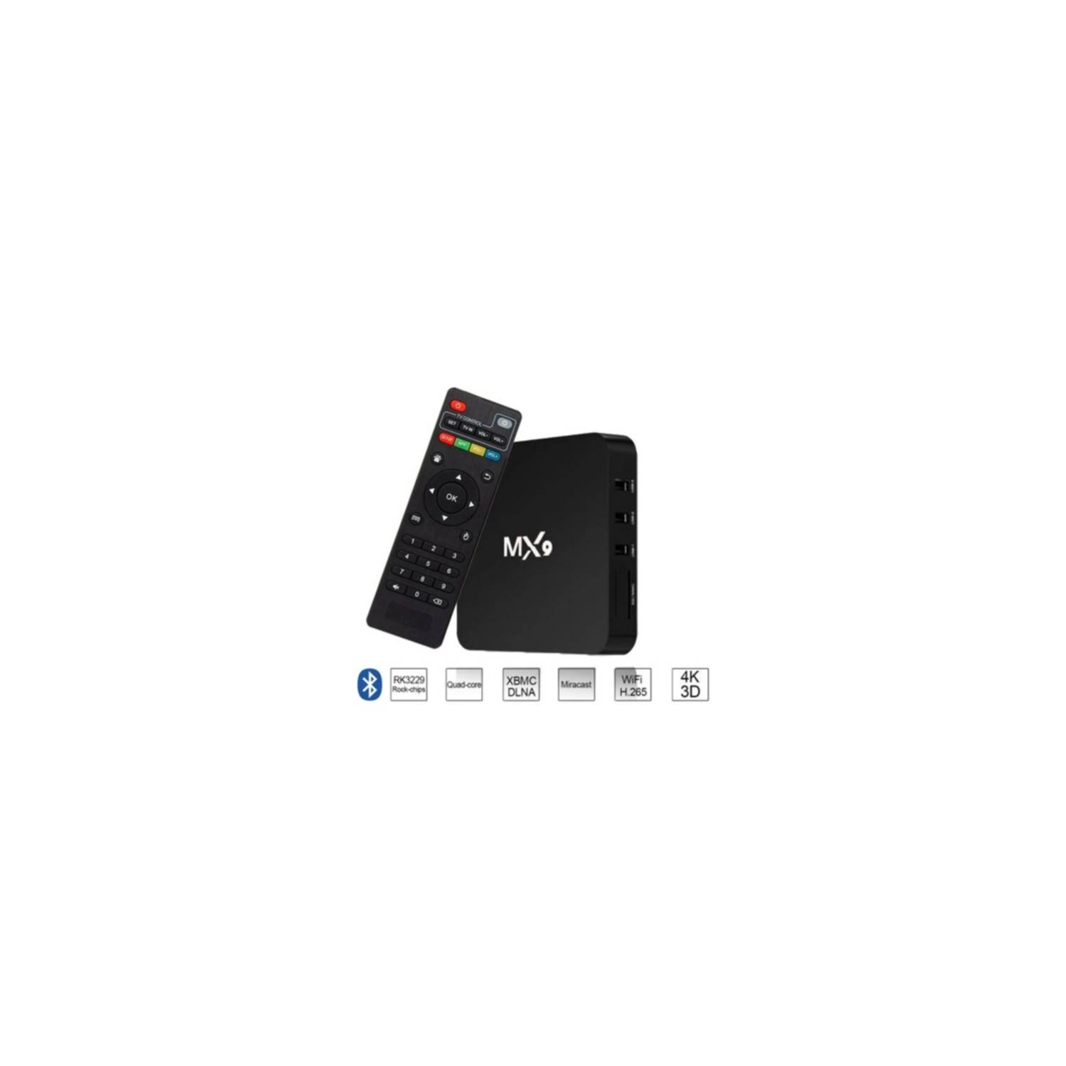 Decodificador De Red TV Box MX9 5G 4K | Lider