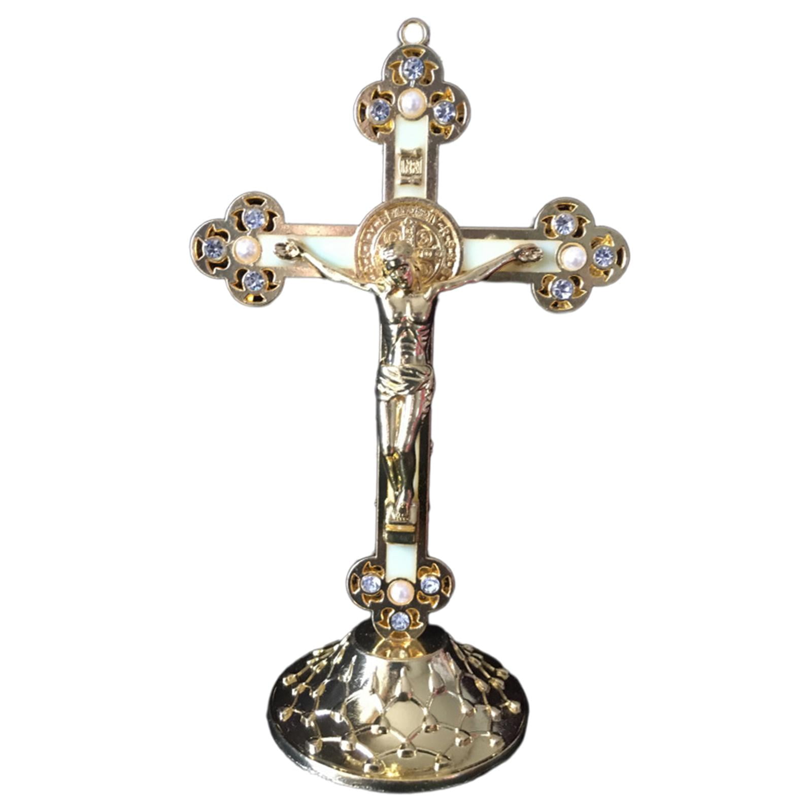 Crucifijo Católico Cruz De Pared Jesucristo En INRI Decoración De Pared ...