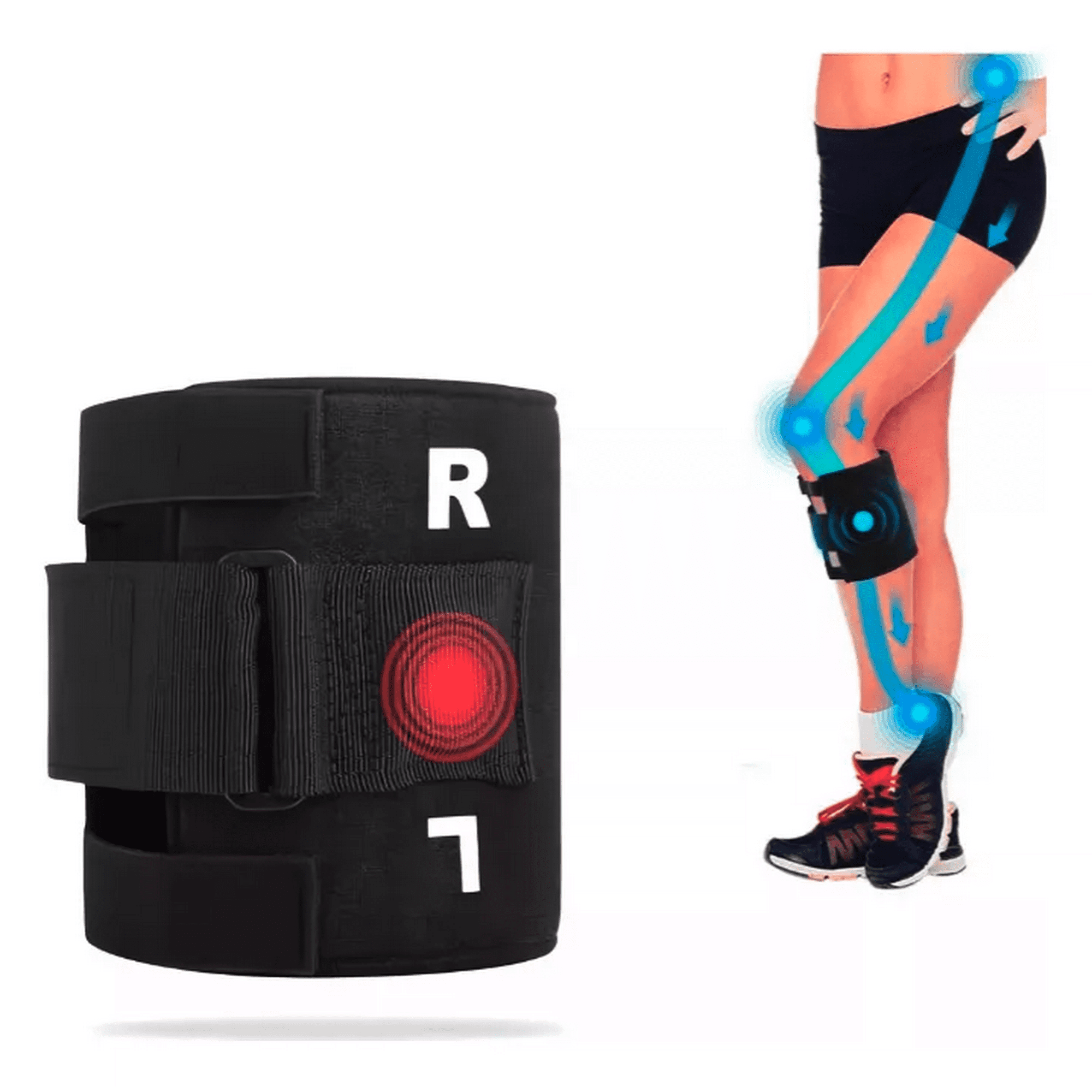 Rodillera Activa-t Alivia Lumbalgia Y Dolor De Rodilla | Lider