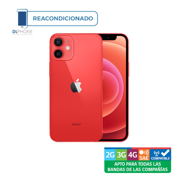 Iphone 12 Mini 256 Gb Rojo Reacondicionado | Lider