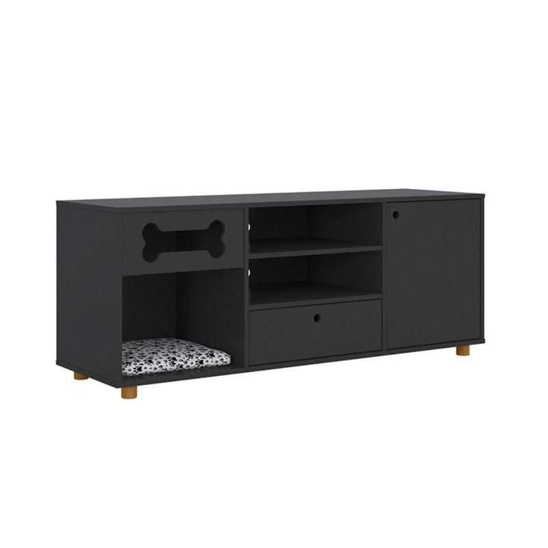 Rack Tv 60 Mascota Dog Roxy Negro | Lider