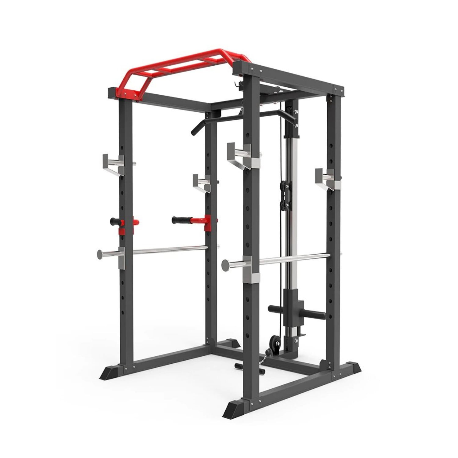 Jaula Multifuncional Power Rack R300 Gym Con Poleas | Lider