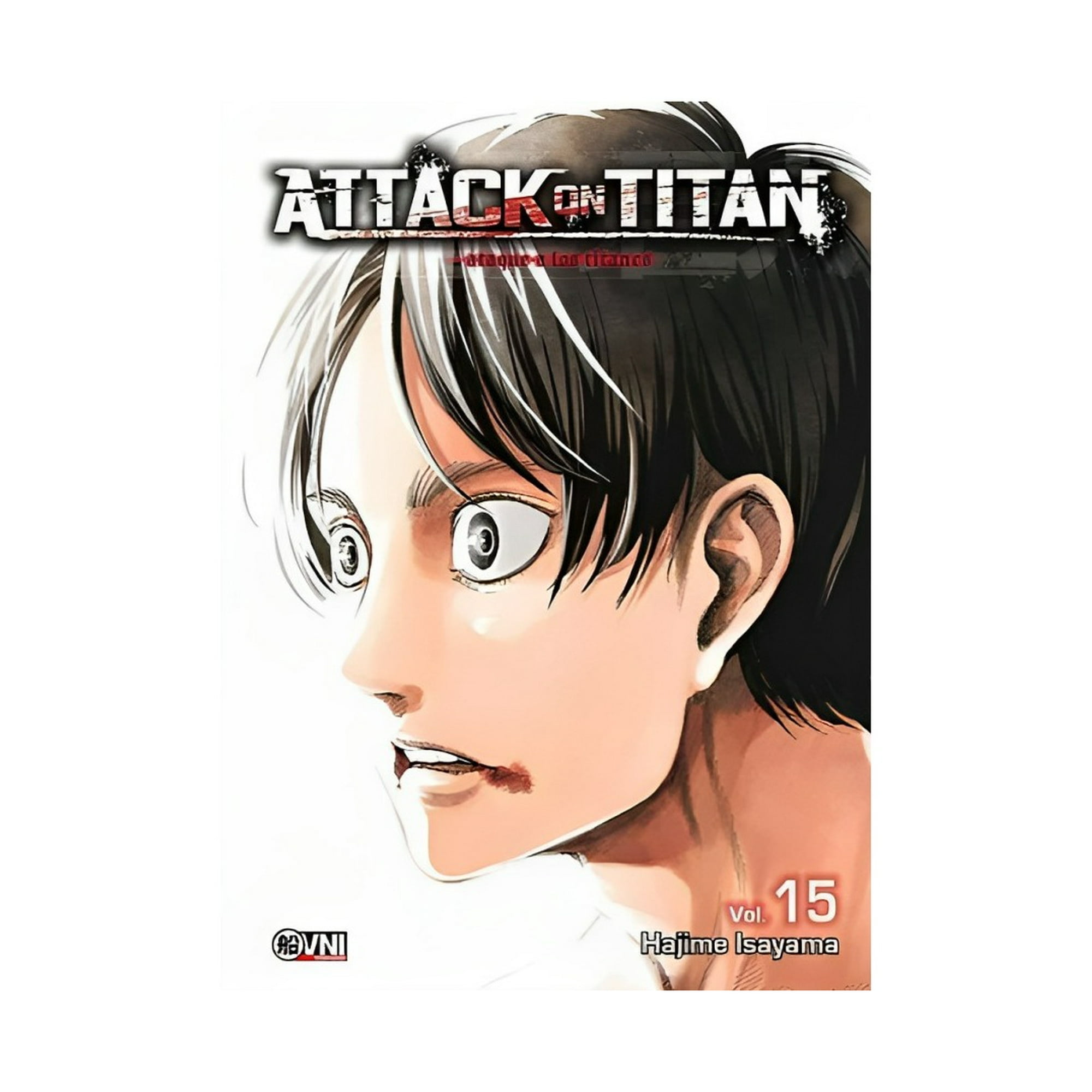 LIBRO ATTACK ON TITAN - VOLUMEN 15 /453 | Lider