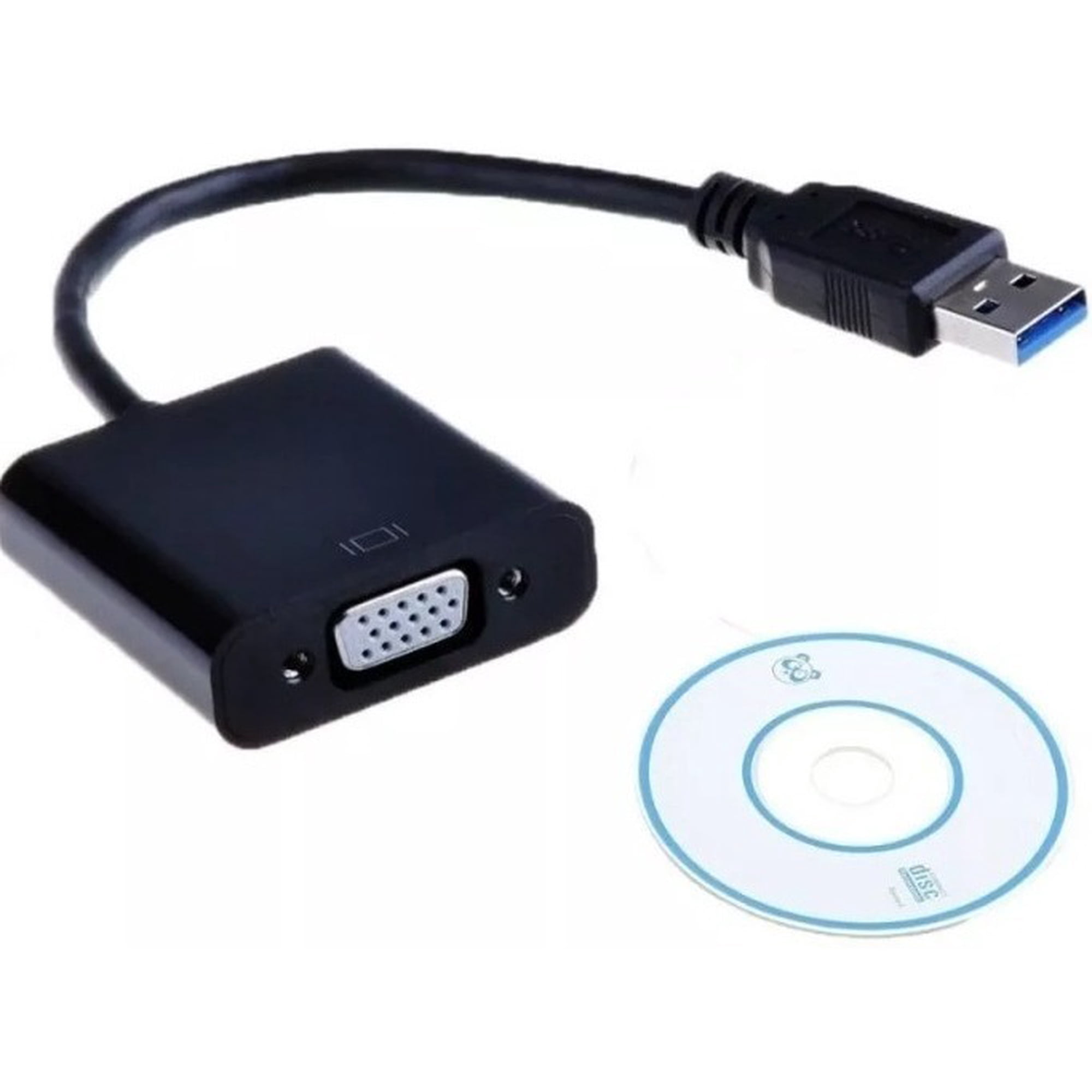 Adaptador Conversor Usb 3.0 A Vga Blanco | Lider