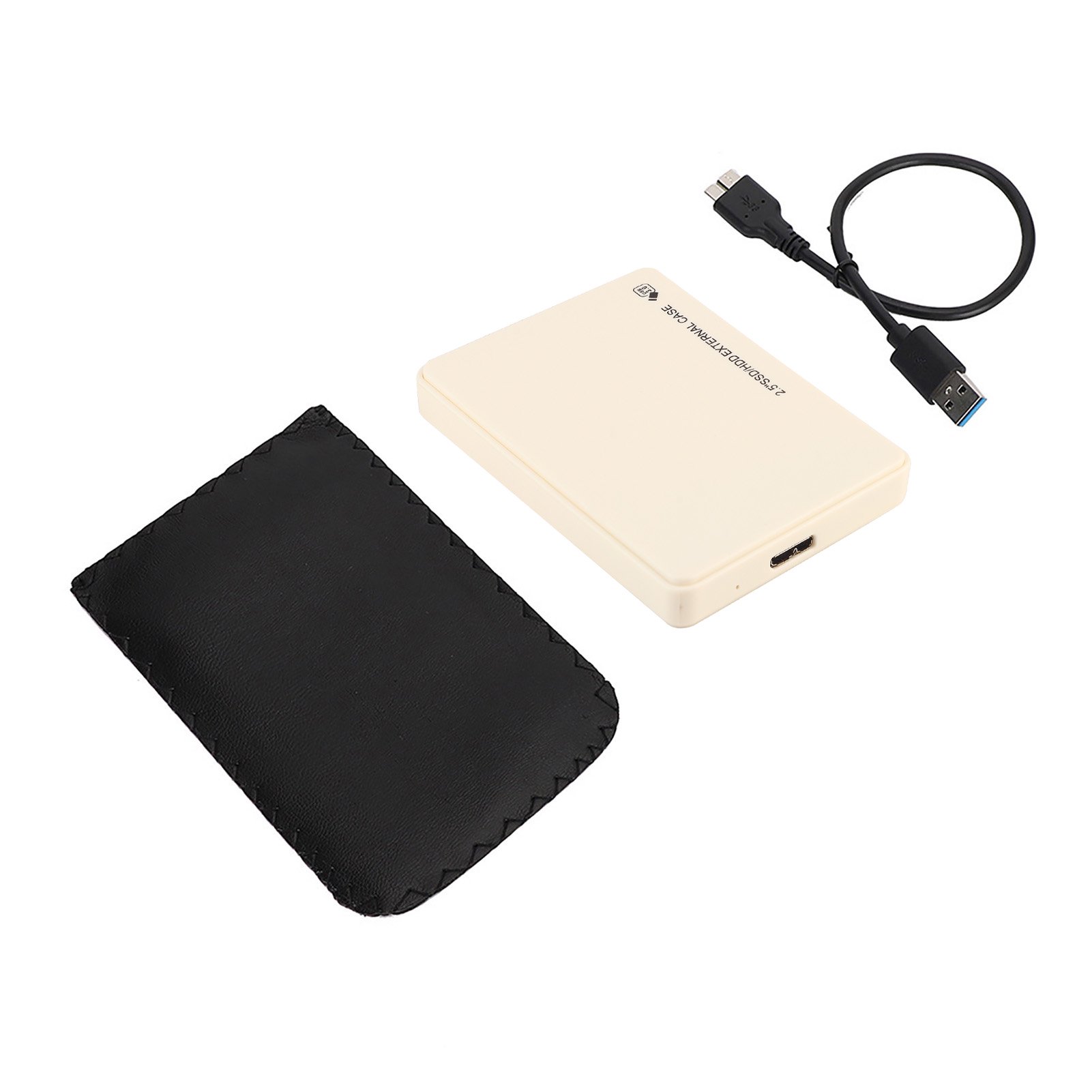 Carcasa para disco duro externo USB 3.0 a SATA de 2,5" (7 mm y 9,5 mm ...