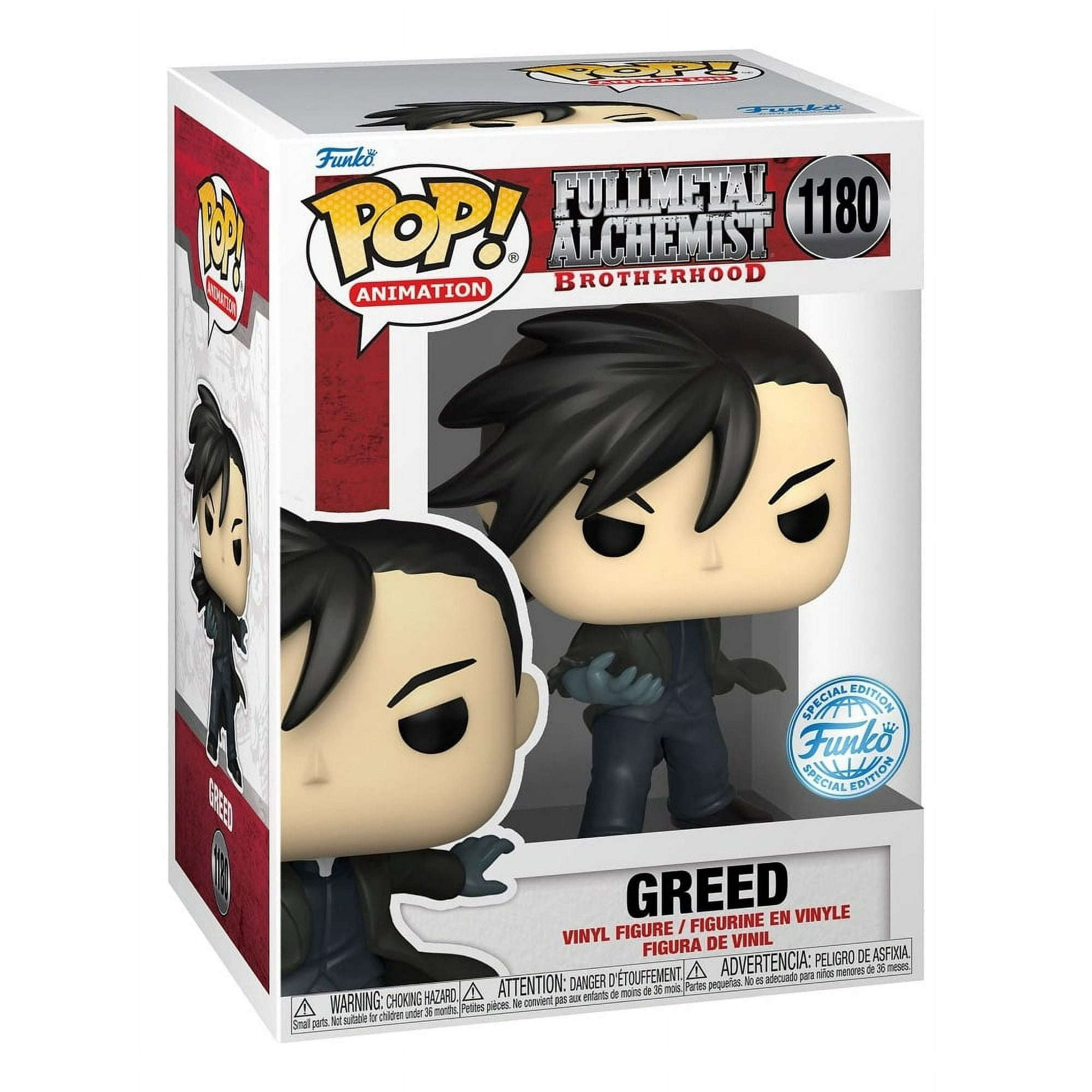 Funko Pop - Full Metal Alchemist - Greed (1180) Special ED | Lider
