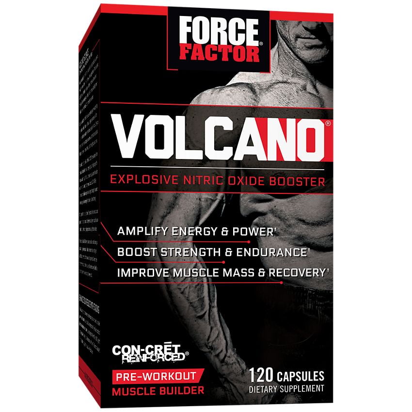 Force Factor Volcano Aumento Oxido Nitrico Creatina Con-cret | Lider