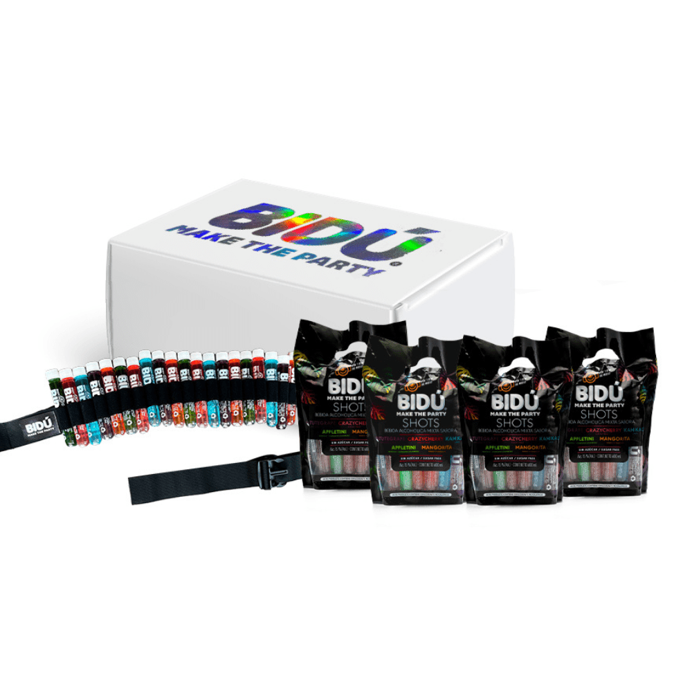 Pack Bidú: 100 shots + cinturón | Lider