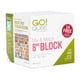 Juego de troqueles para quilting AccuQuilt GO! Qube bloque de 8" | Lider