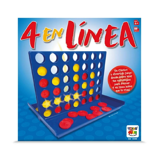 Juego de Mesa Cuatro En Linea - Toyng | Lider