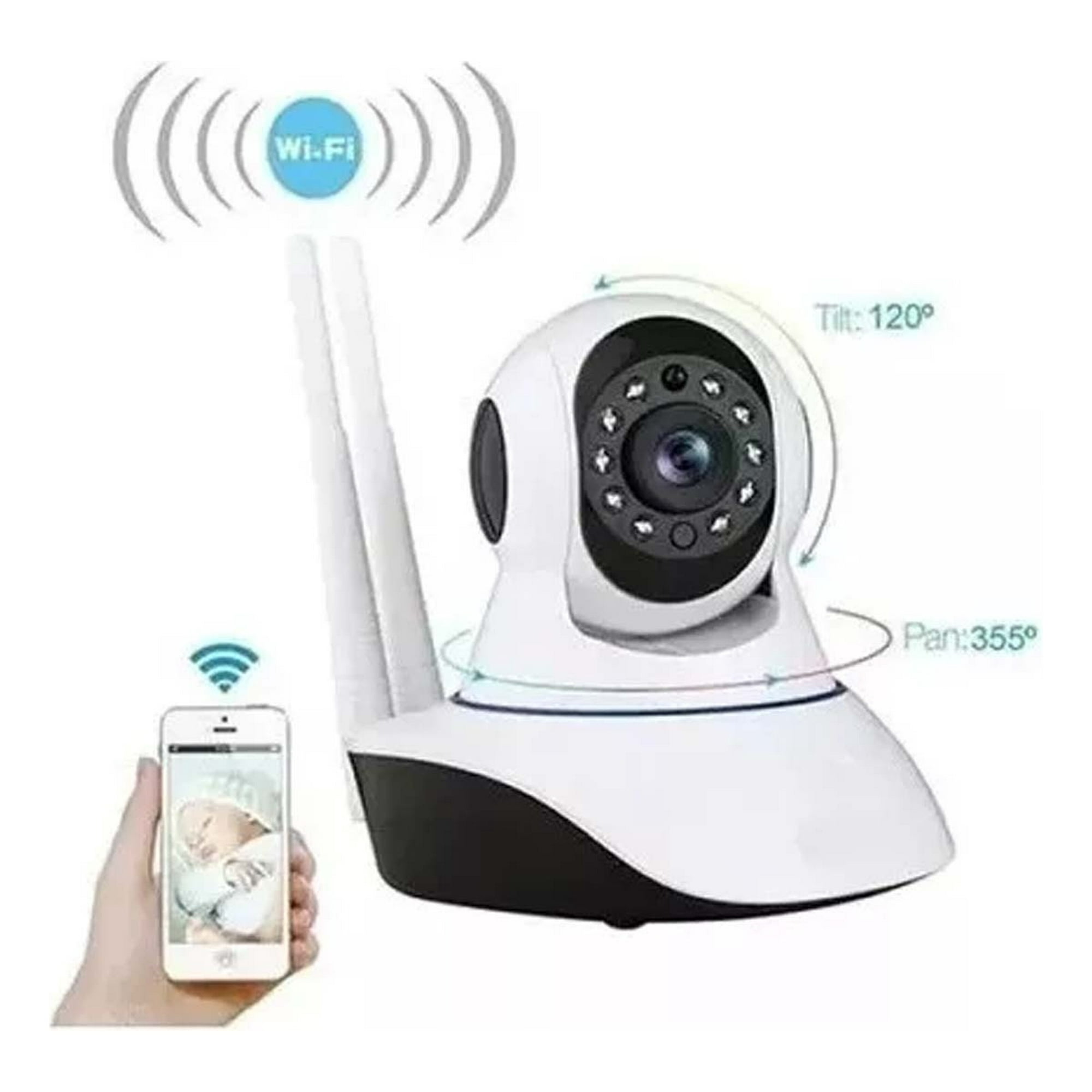Cámara Ip 360° Hd Onvif Camara Wifi Cctv | Lider