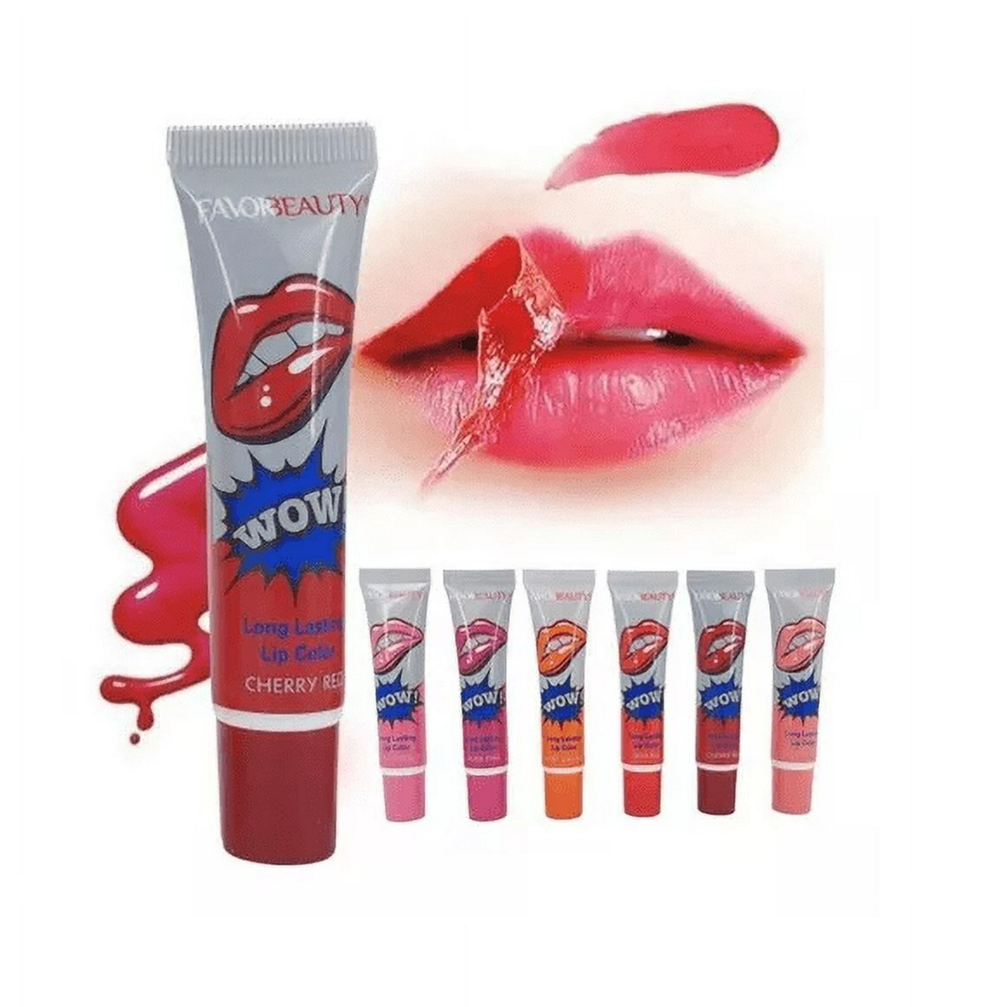 Set De 6 Labiales Tintas De Labios Peel Off 24 Hrs | Lider