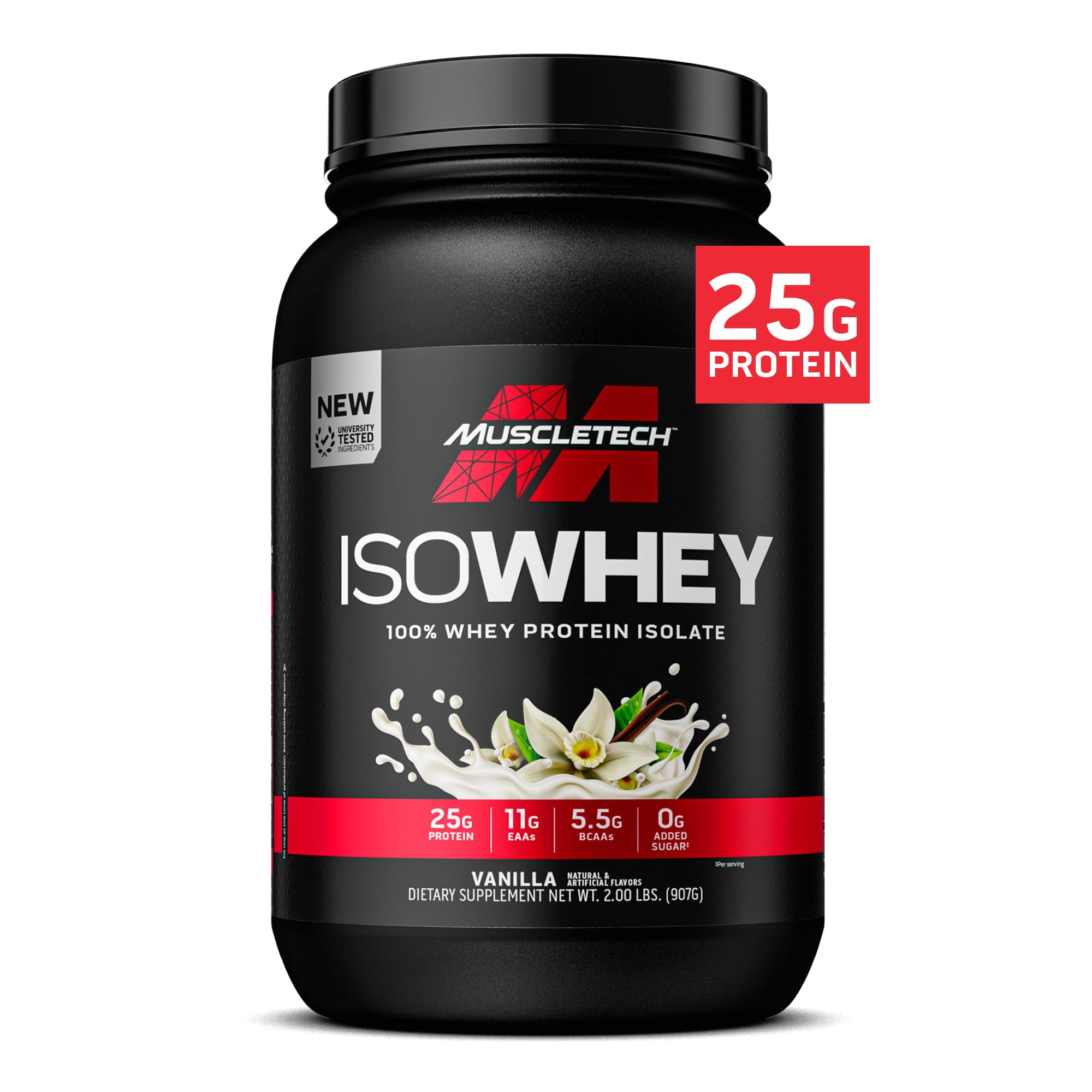 Proteína en polvo MuscleTech ISO Whey Isolate Vanilla 908 g | Lider