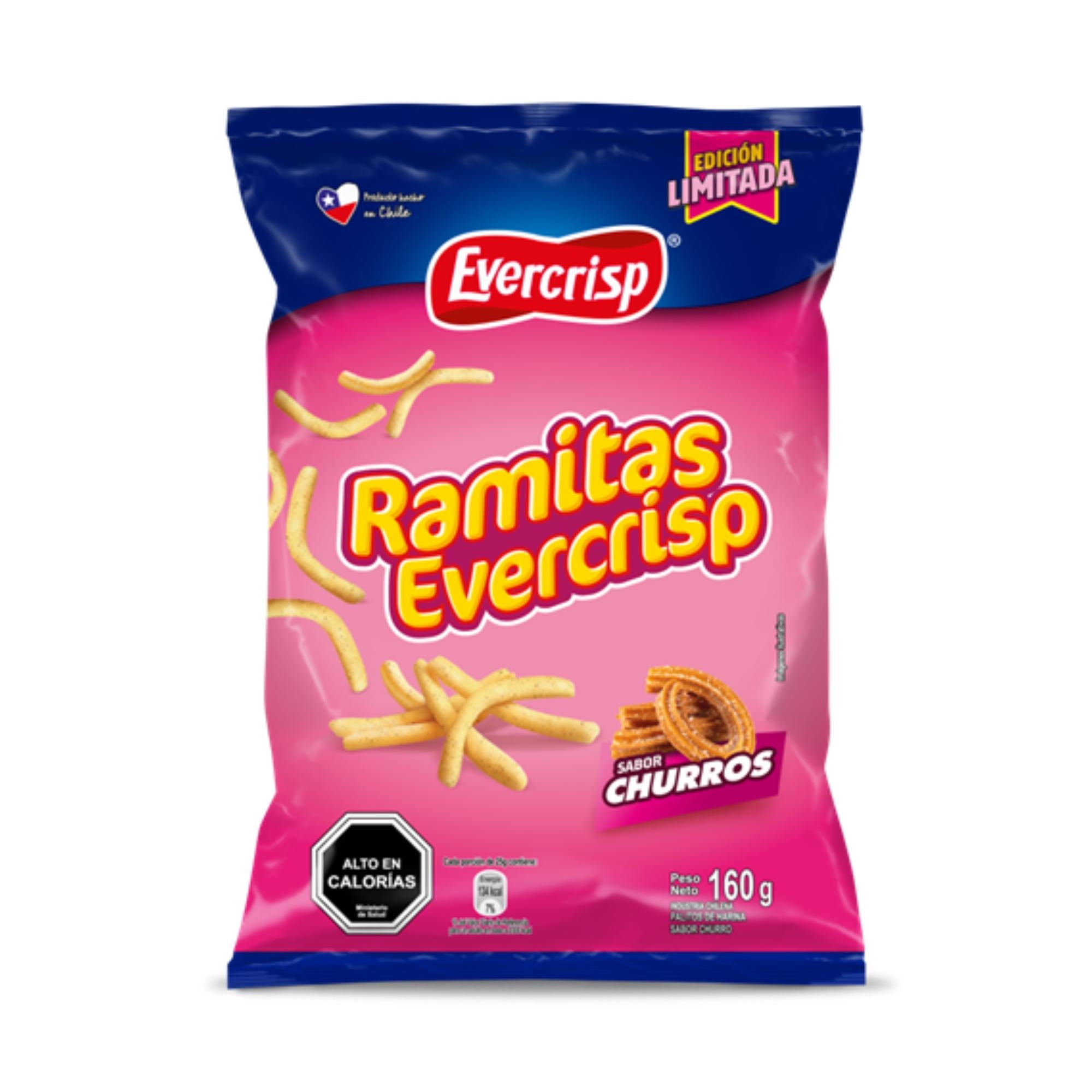 Ramitas Evercrisp Sabor A Churros 160 G, 160 G | Lider