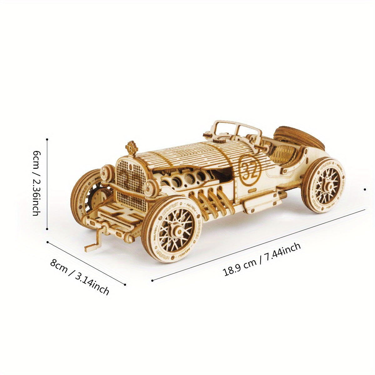 Car Model Making, 3D Wooden Puzzles For Adults And Teens, DIY Scale ...