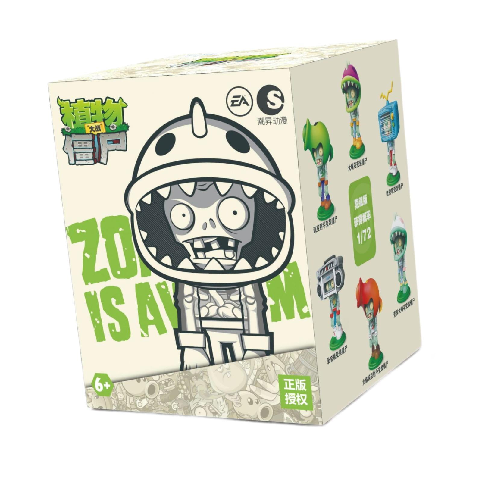 Figuras De Plantas Y Zombies Adornos Creativos Figura De Cupcakes ...