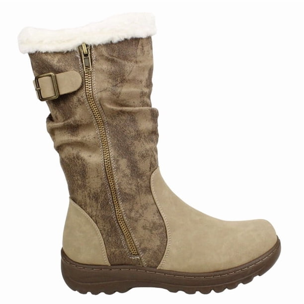 Bota New Walk Suey Corta Taupe | Lider
