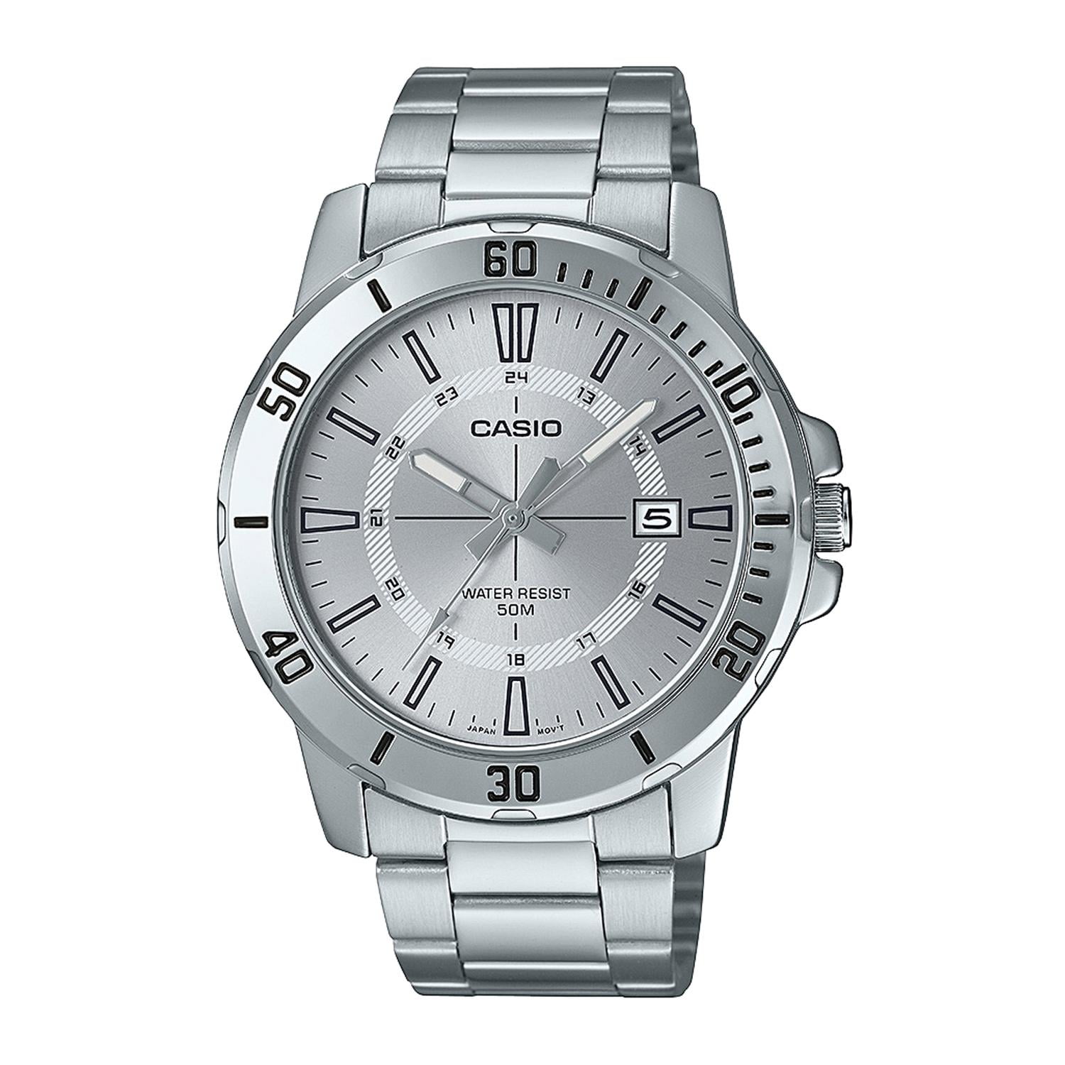 Reloj CASIO MTP-VD01D-7CVUDF Acero Hombre Plateado plateado | Lider