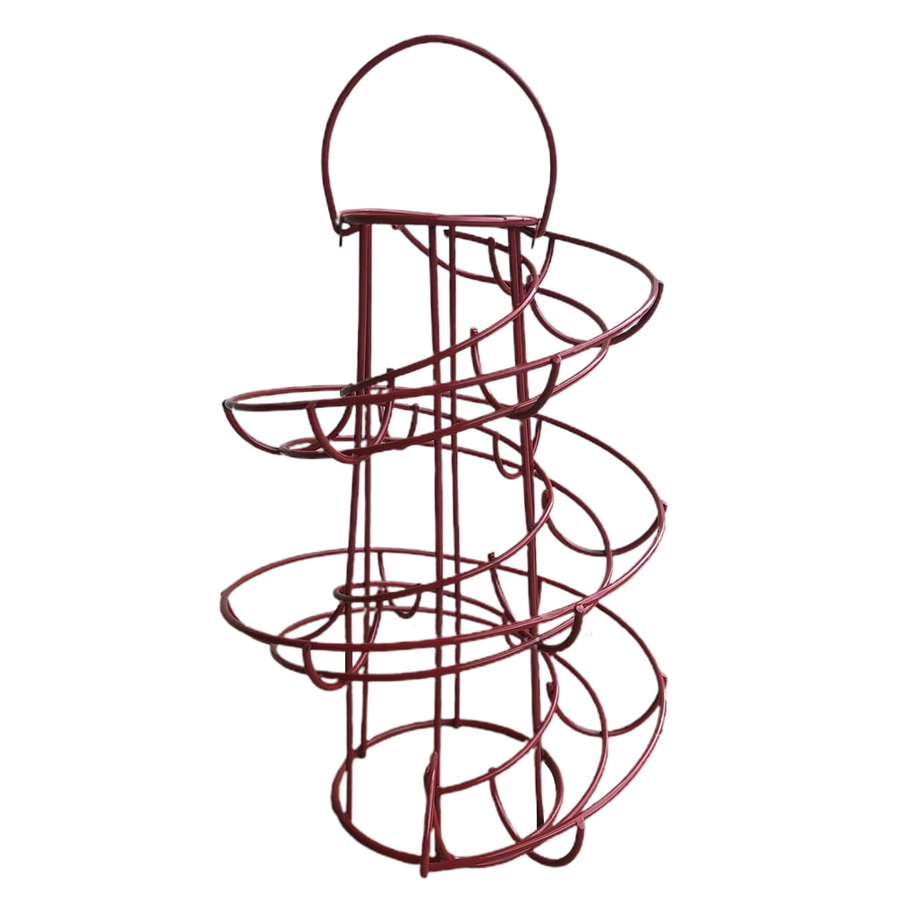 Espiral De Hierro Moderna Huevo De Almacenamiento Rodillo Rack Keeper ...